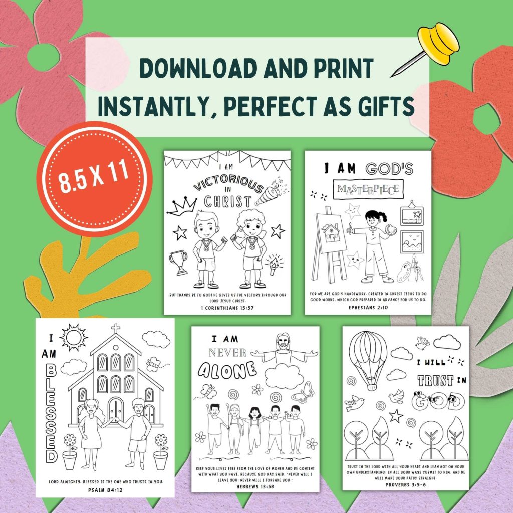 Kids Coloring - Christian Bible Printables